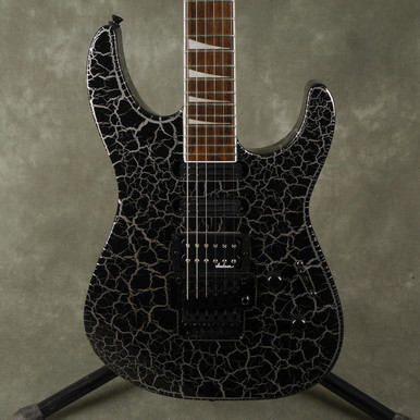 Jackson SL3DX - Black/Silver Crackle - 2nd Hand