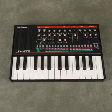 Roland JX-03 Boutique Synth & K-25M Keyboard - 2nd Hand