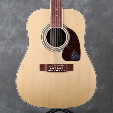 Epiphone DR212 12-String Acoustic - Natural - 2nd Hand