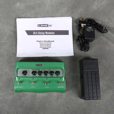 Line 6 DL4 Delay Modeler Expression Pedal PSU & Manual 2nd Hand | Rich ...