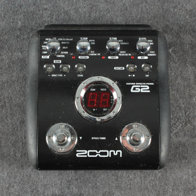 Zoom G2 Guitar Effects Pedal with PSU 2nd Hand | Rich Tone Music