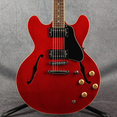 Burny RSA-65 Semi-Hollow Cherry Red 2nd Hand | Rich Tone Music