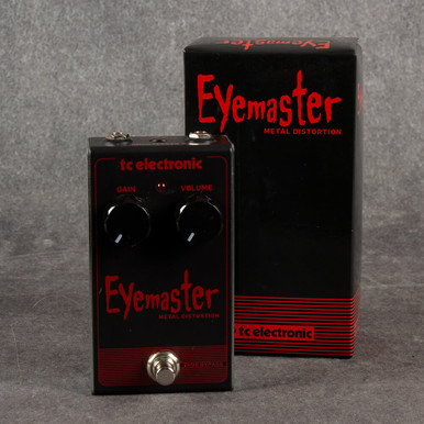 TC Electronic Eyemaster Metal Distortion Pedal 2nd Hand | Rich Tone Music