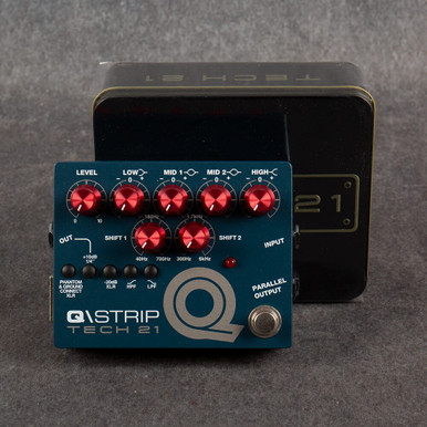Tech 21 Q-Strip EQ and Preamp Pedal 2nd Hand | Rich Tone Music