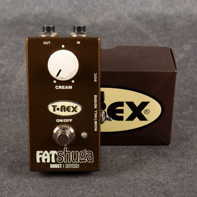 T-Rex Fat Shuga Boost and Reverb Pedal 2nd Hand | Rich Tone Music