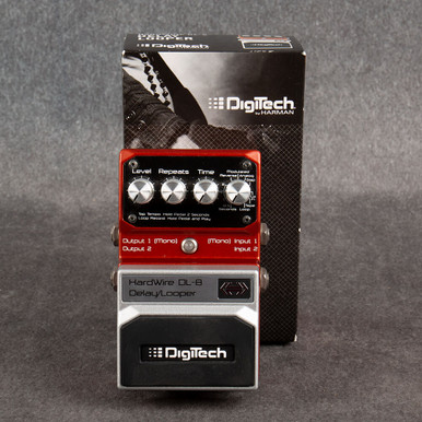 Digitech Hardwire DL-8 Delay Looper 2nd Hand | Rich Tone Music