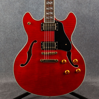 Washburn HB35 Hollowbody Figured Cherry 2nd Hand | Rich Tone Music