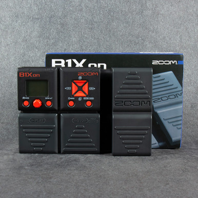 Zoom B1Xon Bass Multi Effects Pedal 2nd Hand | Rich Tone Music