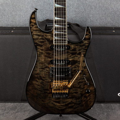 Jackson USA DK1 Dinky 1996 Trans Black 2nd Hand | Rich Tone Music