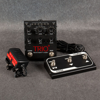 Digitech Trio+ Band Creator with FSX3 Footswitch 2nd Hand | Rich Tone Music