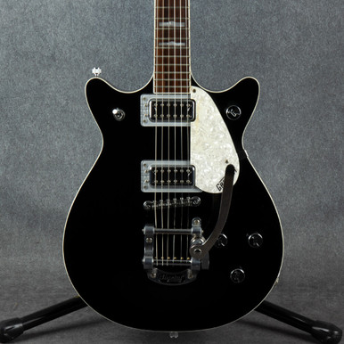 Gretsch G5445T Double Jet Black 2nd Hand | Rich Tone Music