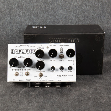 DSM & Humboldt Simplifier Preamp Pedal 2nd Hand | Rich Tone Music