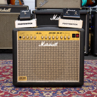 Marshall JCM 2000 DSL 401 Combo Footswitch 2nd Hand | Rich Tone Music