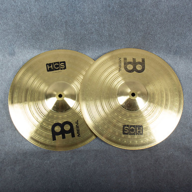 Meinl HCS Hi Hat Cymbals 14 Inch 2nd Hand | Rich Tone Music