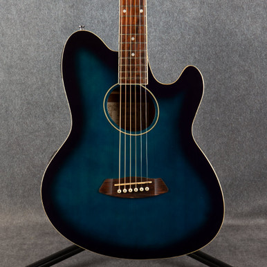 Ibanez Talman TCY10E-TBS Electro Acoustic Transparent Blue Burst 2nd ...