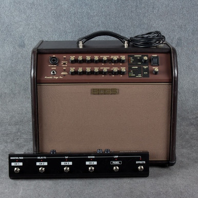 Boss Acoustic Singer Pro Amp with GA-FC Footswitch 2nd Hand | Rich Tone ...