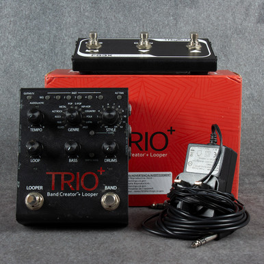 DigiTech Trio+ Band Creator & Looper FS3X Footswitch 2nd Hand | Rich ...