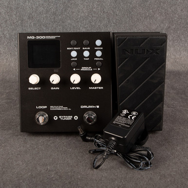 NUX MG-300 Multi FX Pedal with PSU 2nd Hand | Rich Tone Music