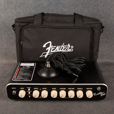 Fender Rumble 800 HD Bass Amp Footswitch 2nd Hand | Rich Tone Music