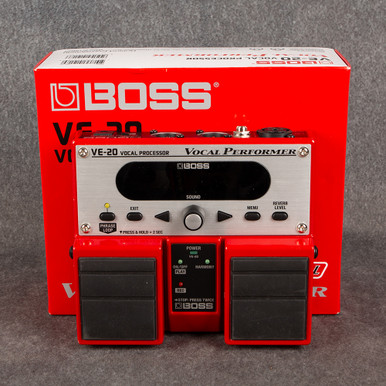 Boss VE-20 Vocal Processor Pedal 2nd Hand | Rich Tone Music