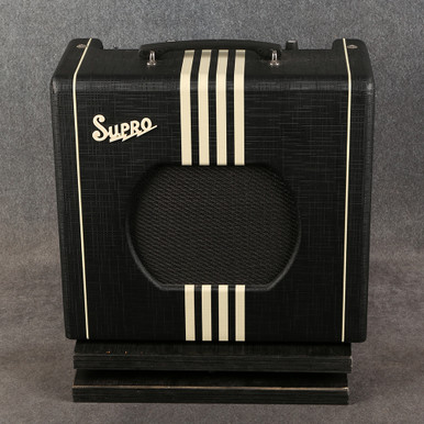 Supro Delta King 10 Black 2nd Hand | Rich Tone Music