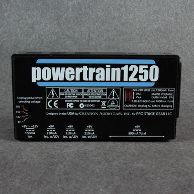 Powertrain 1250 Power Supply 2nd Hand | Rich Tone Music