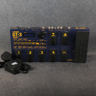 Boss GT-3 Guitar Effects Processor PSU 2nd Hand | Rich Tone Music