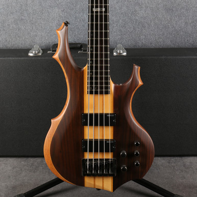 ESP LTD F-5E 5 String Bass Natural Satin 2nd Hand | Rich Tone Music