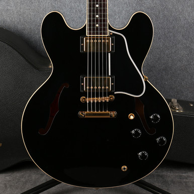 Gibson ES-335 Gold Hardware 2009 Ebony 2nd Hand | Rich Tone Music