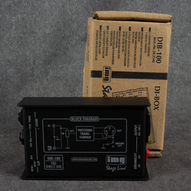 IMG Stageline DIB-100 Passive DI Box 2nd Hand | Rich Tone Music