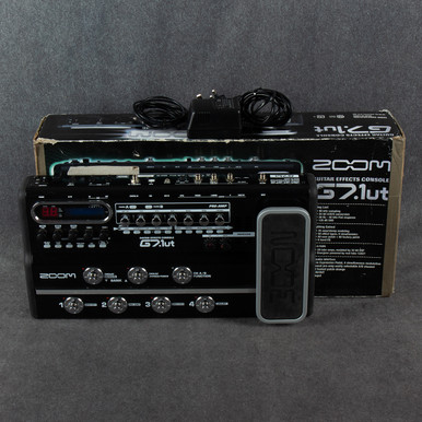 Zoom G7.1ut Guitar Multi FX 2nd Hand | Rich Tone Music
