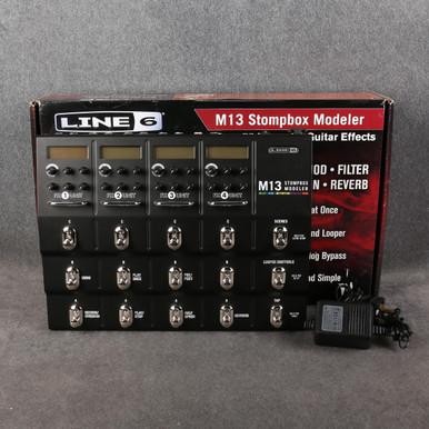 Line 6 M13 Stompbox Modeller Multi Effects Unit 2nd Hand | Rich Tone Music