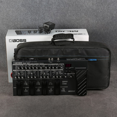 Boss ME-80 Guitar Multi Effects Unit CB-ME80 Carry Case 2nd Hand | Rich ...