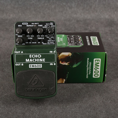 Behringer EM600 Echo Pedal 2nd Hand | Rich Tone Music