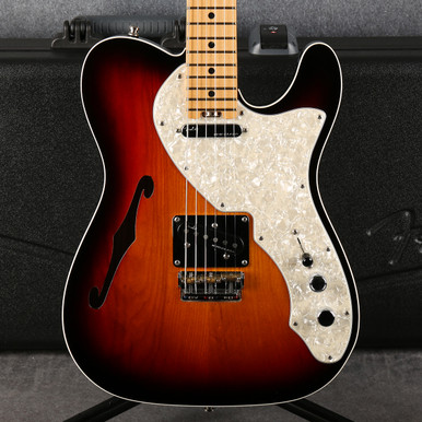 Fender 2016 American Elite Telecaster Thinline 3 Tone Sunburst 2nd Hand ...