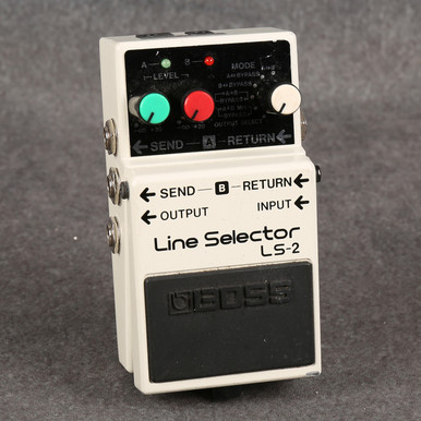 Boss LS2 Line Selector 2nd Hand | Rich Tone Music