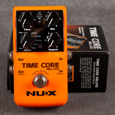 NUX Time Core Deluxe Delay Pedal 2nd Hand 2nd Hand | Rich Tone Music