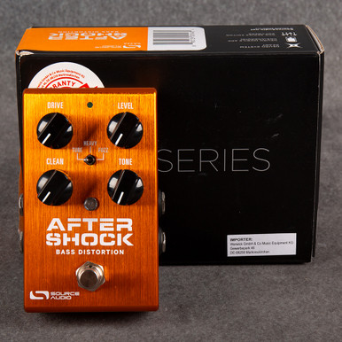 Source Audio AfterShock Bass Distortion Pedal 2nd Hand | Rich Tone Music