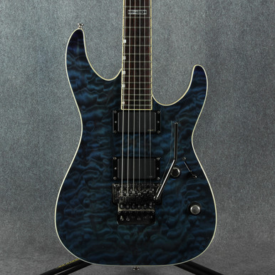 ESP LTD MH-401QM See Thru Blue 2nd Hand | Rich Tone Music