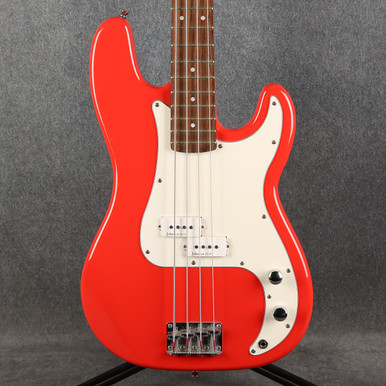Johnson P Style Electric Bass Red 2nd Hand | Rich Tone Music