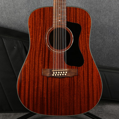 Guild D-125-12 Dreadnought 12 String Acoustic Natural 2nd Hand | Rich ...