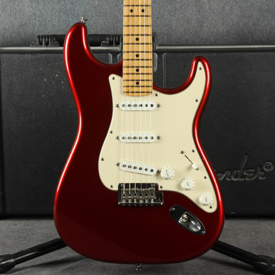 Fender American Standard Stratocaster Candy Cola Red 2nd Hand | Rich ...