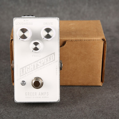 Greer Lightspeed Overdrive Snow Edition 2nd Hand | Rich Tone Music