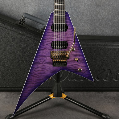 Jackson Pro Series Rhoads RR24Q Transparent Purple 2nd Hand | Rich Tone ...