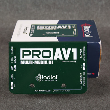 Radial Pro AV1 Passive DI Box 2nd Hand | Rich Tone Music