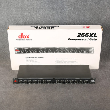DBX 266XL Compressor/Gate 2nd Hand | Rich Tone Music