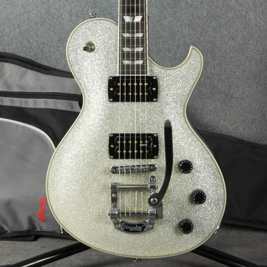Schecter Diamond Series SOLO-6B Silver Sparkle 2nd Hand | Rich Tone Music