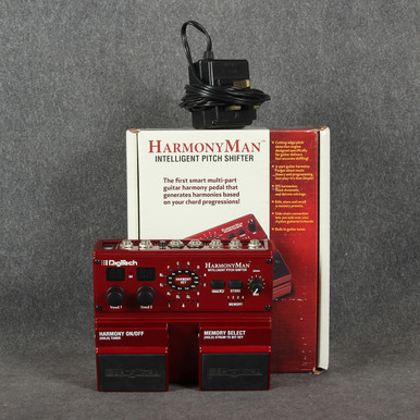 DigiTech HarmonyMan Intelligent Pitch Shifter Pedal 2nd Hand | Rich ...