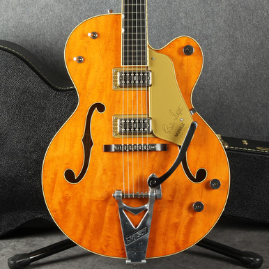 Gretsch G6120BSNV SMK Brian Setzer Signature 59 Smoke 2nd Hand | Rich ...
