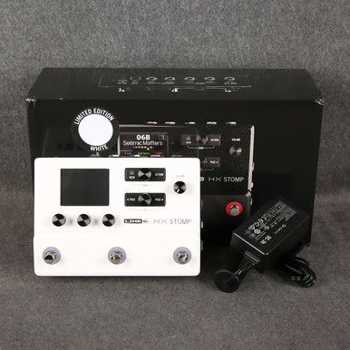 Line 6 Limited Edition Helix HX Stomp Multi Effects White 2nd Hand ...